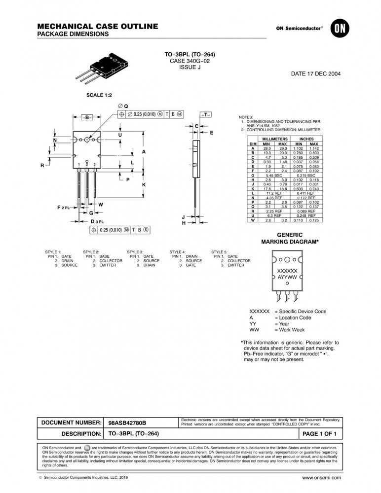 MJL21194G datasheet page 6