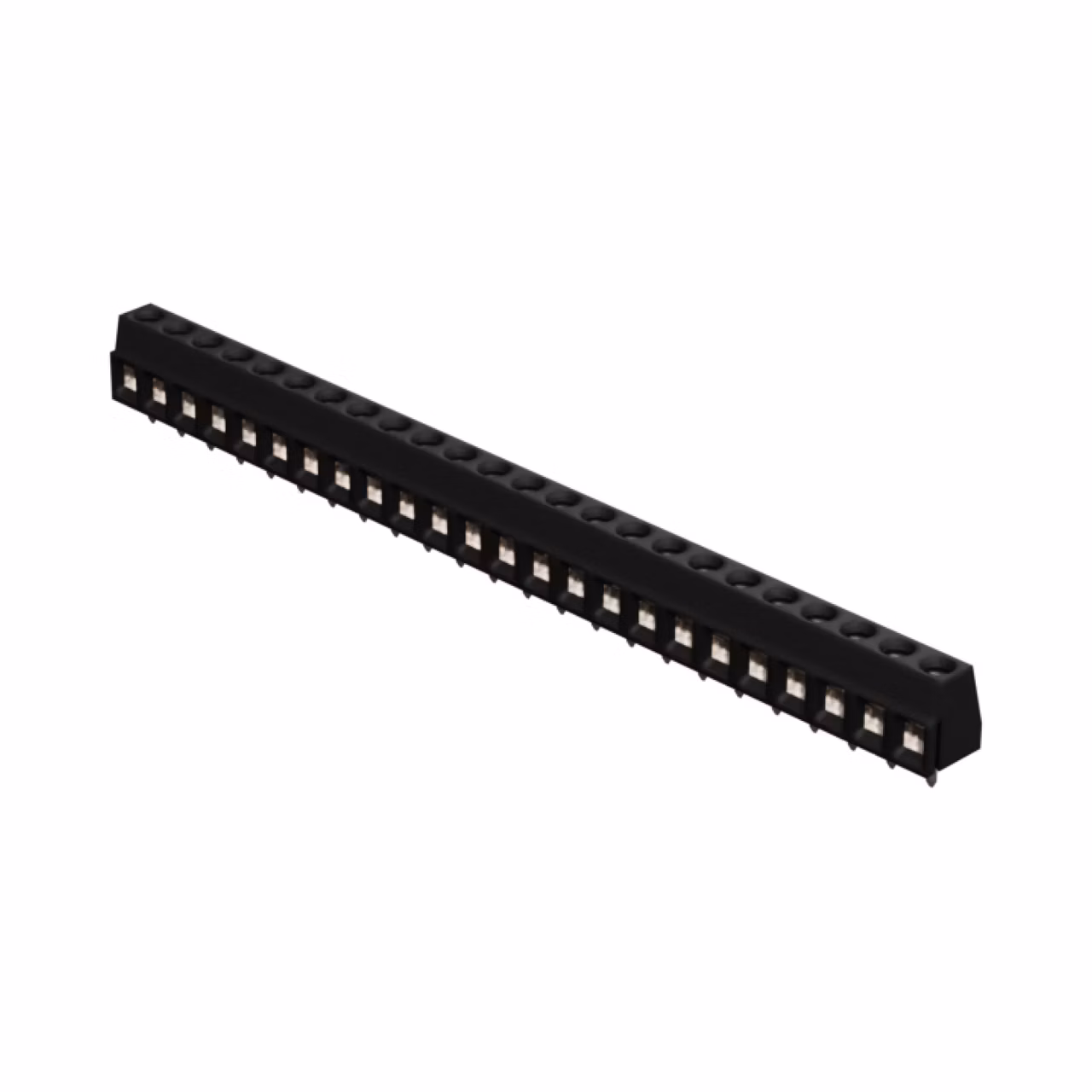 5.00mm Pitch Beau Eurostyle Low Profile, Single Level Modular Terminal Block, 24 Circuits for sale