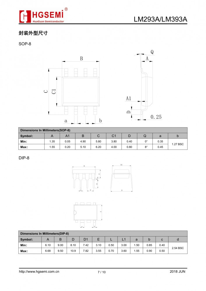 LM293AM/TR datasheet page 7