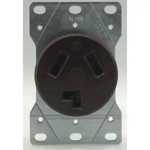 Straight Blade Devices, Receptacles, Flush Mount, Single, Commercial/Industrial Grade, Reinforced Thermoplastic Polyester, 30A 125/250V for sale