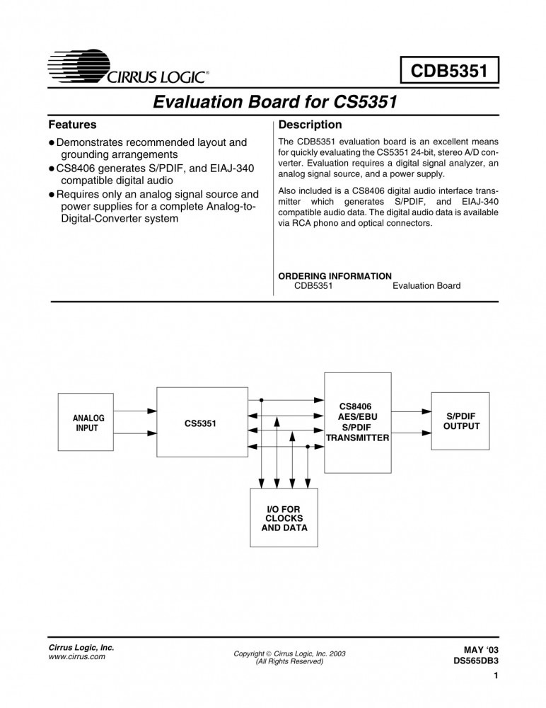 CDB5351 document page 1