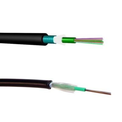 Fibre optic cable OM4 loose tube 12 cores indoor/outdoor LSZH Euroclass Dca s2 d2 a1