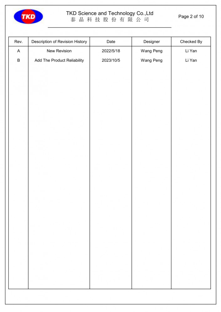 XO32F125000GDHE001 datasheet page 2