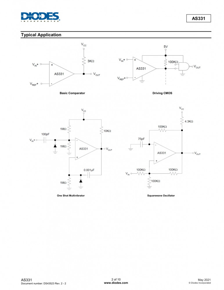 AS331KTR-G1 datasheet page 2
