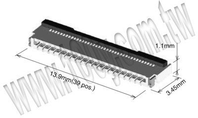 HRS FH39-25S-0.3SHW(10) FFC FPC Flat Flexible Connector Assembly for sale