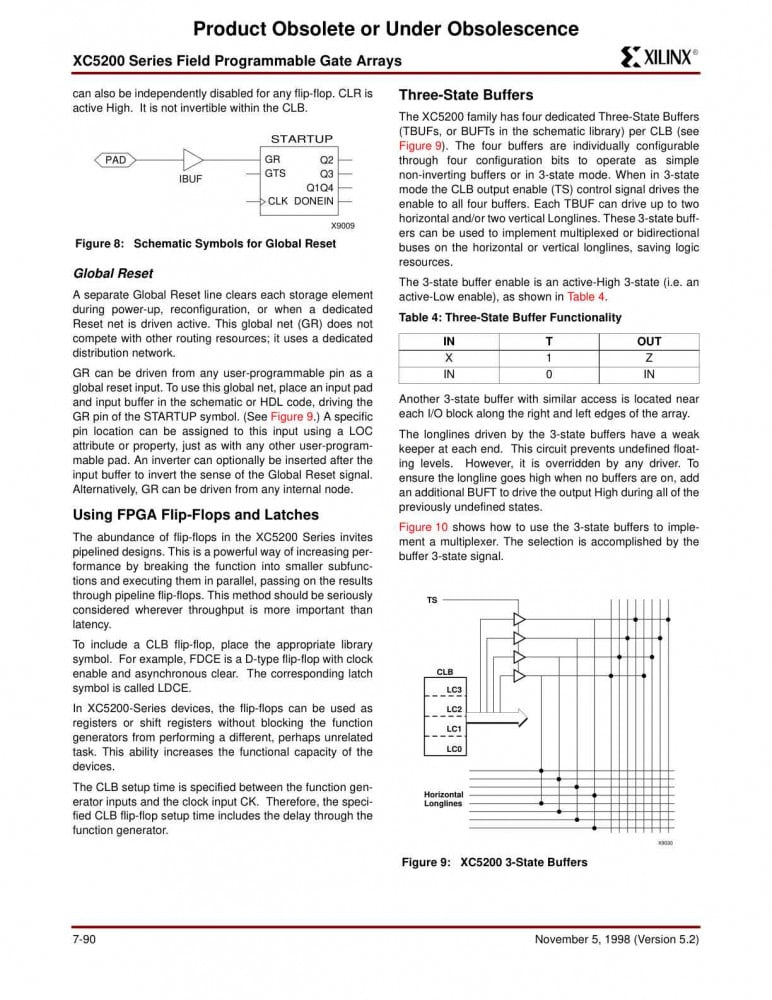 XC5200 technical document page 8