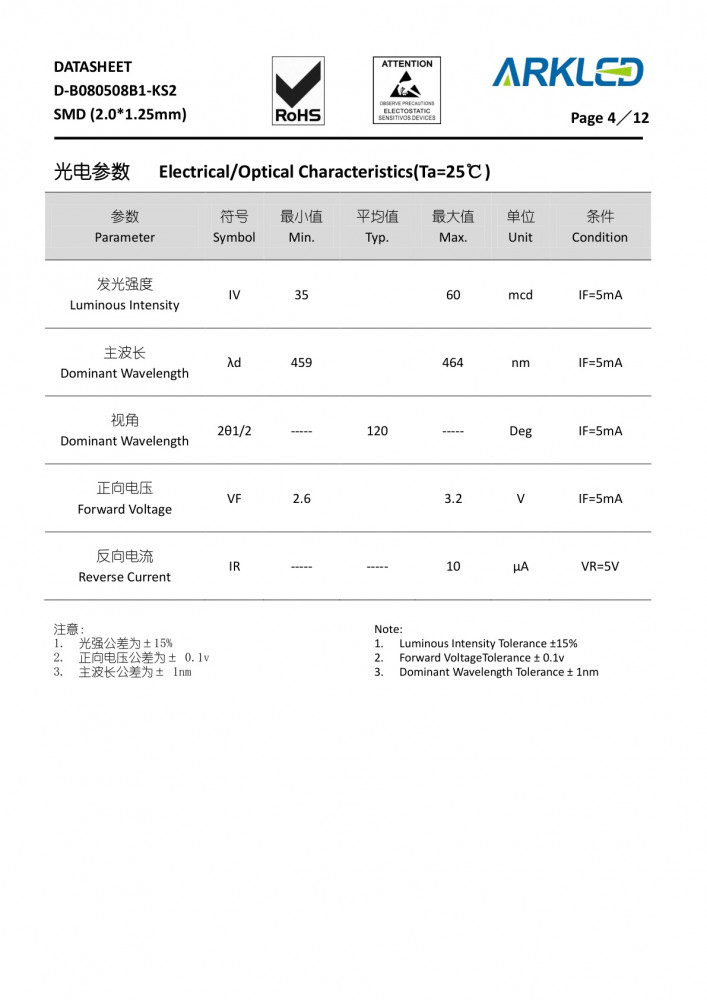 D-B080508B1-KS2 datasheet page 4