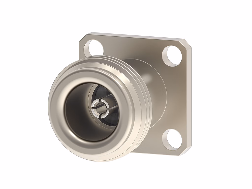 SMP Plug, Straight, Limited Detent, PCB, Surface Mount, Tray