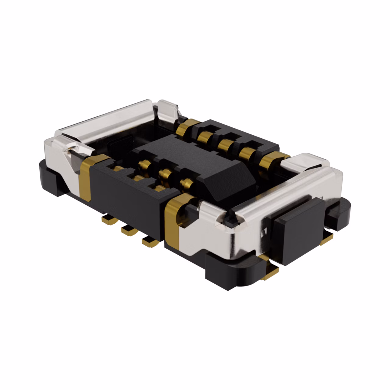SlimStack Board-to-Board Receptacle, 0.35mm Pitch, SSB RP Series, 1.00mm Mated Height, 2.00mm Mated Width, 6 Circuits for sale