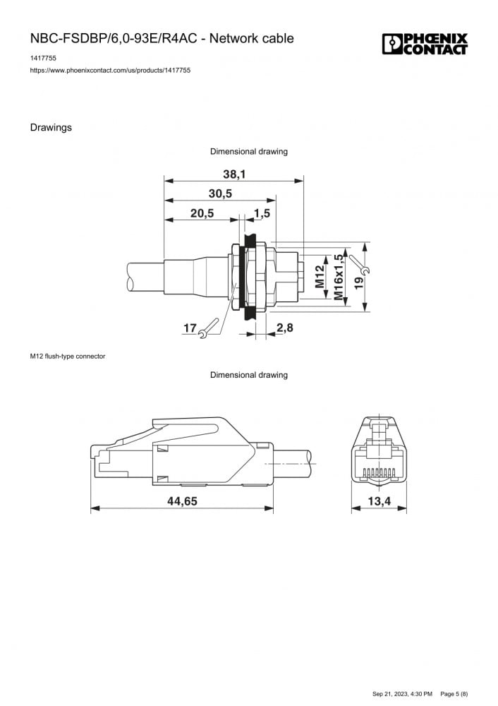 Phoenix Contact 1417755 documentation page 5