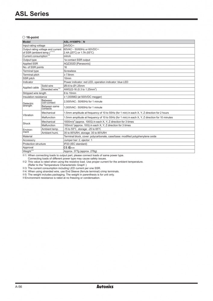 ASL Series document page 3