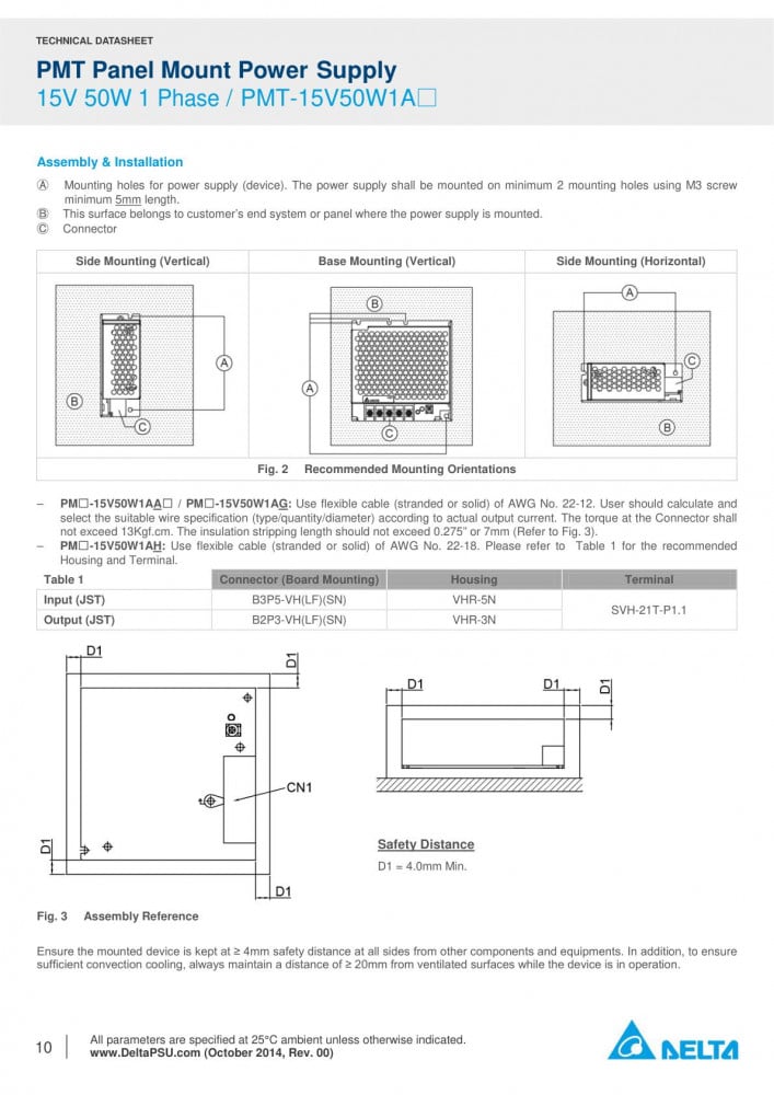 PMT-15V50W1AA datasheet page 10