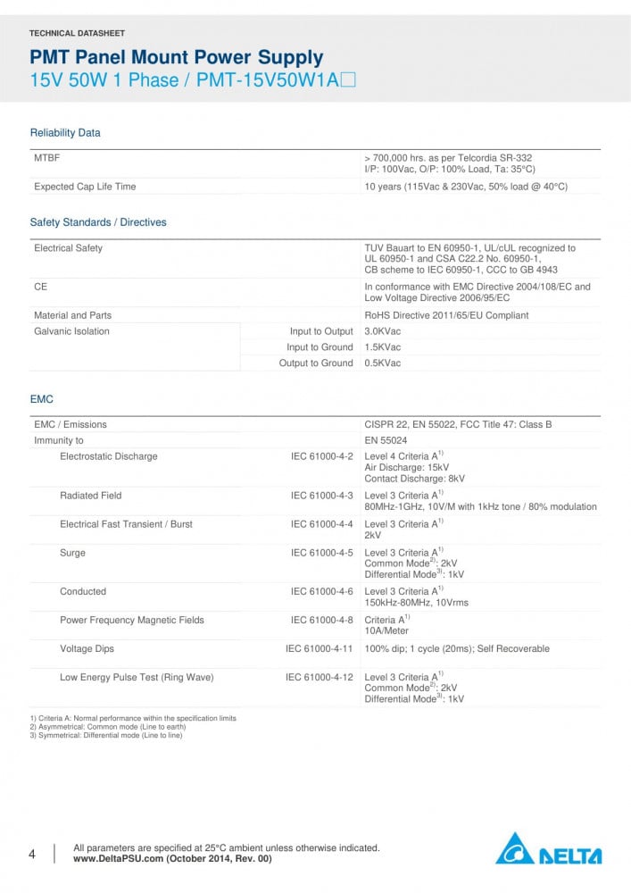 PMT-15V50W1AA datasheet page 4