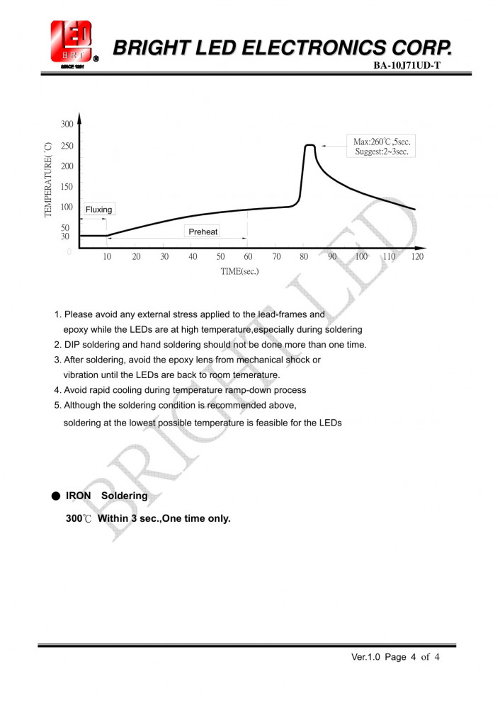 BA-10J71UD-T technical documentation page 4
