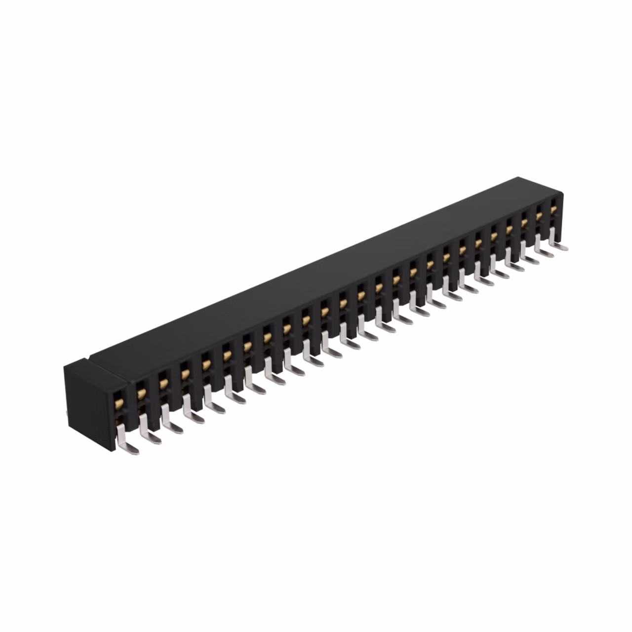 Milli-Grid Receptacle, Surface Mount, Side Entry, 0.76µm Gold (Au) Plating, 20 Circuits, Lead-Free, Tape and Reel