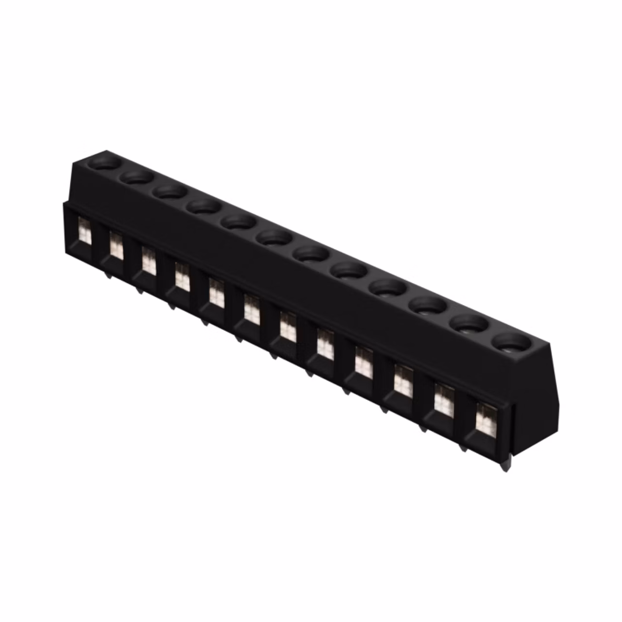 5.00mm Pitch Beau Eurostyle Low Profile, Single Level Modular Terminal Block, 12 Circuits for sale