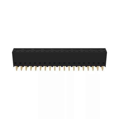 C-Grid III PCB Receptacle, 2.54mm Pitch, Dual Row, Vertical, 38 Circuits, 0.12µm Gold (Au) Flash Plating, Straight PCB Pins for sale