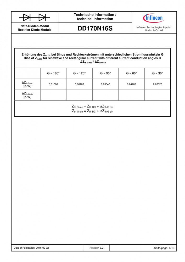 DD170N16S datasheet page 6
