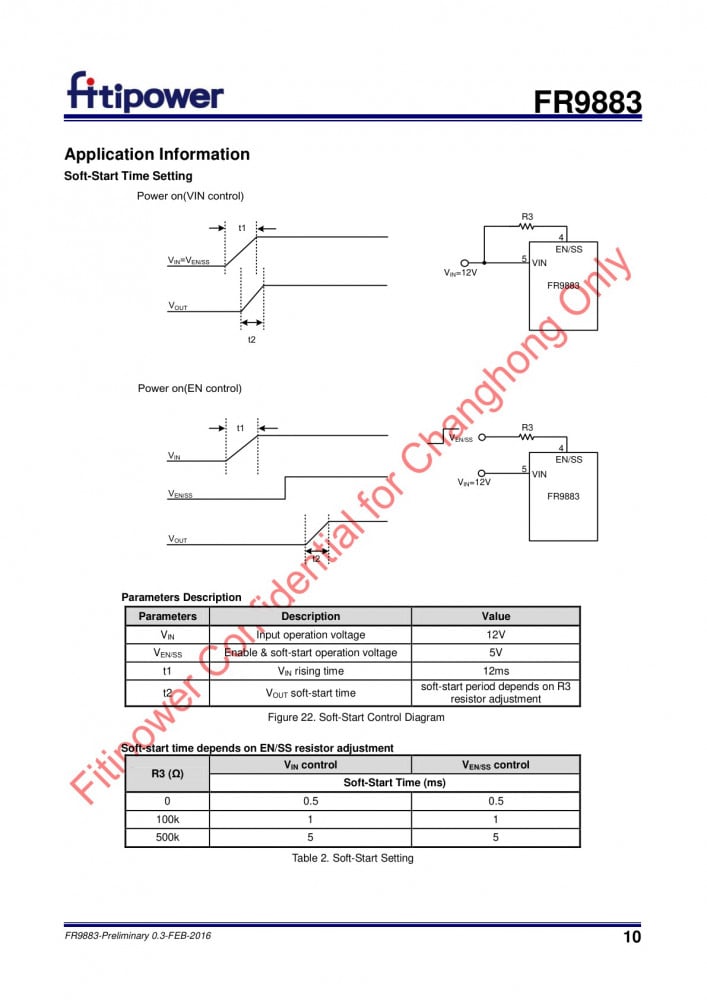 FR9883S6 datasheet page 10