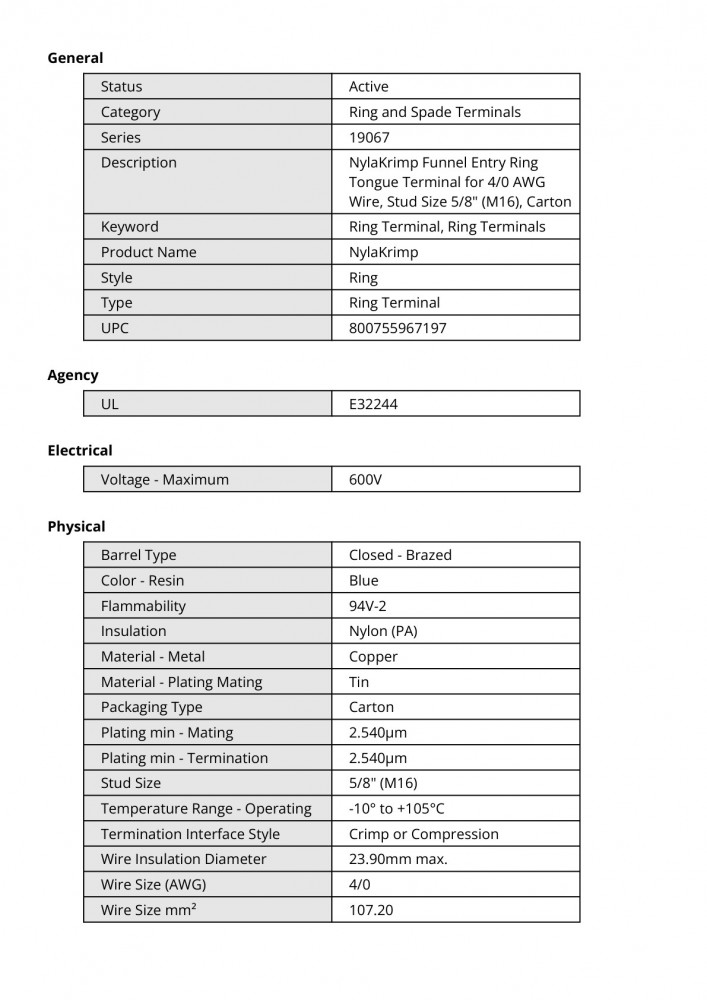 190670131 product document image, page 2