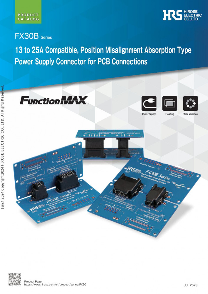 FX30B technical document page 1