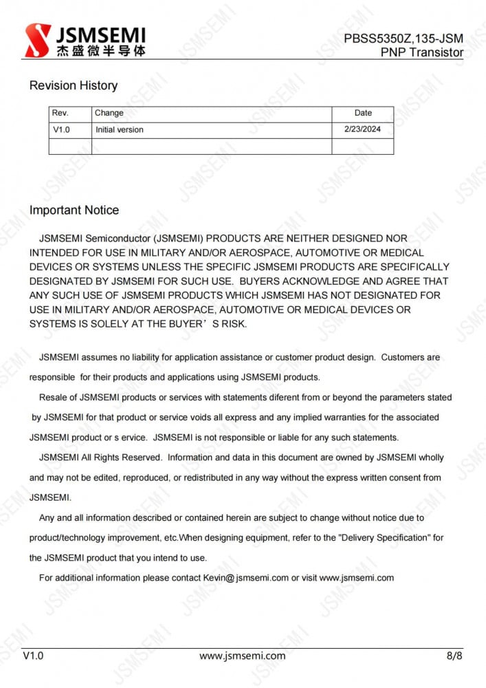 PBSS5350Z,135-JSM datasheet page 8