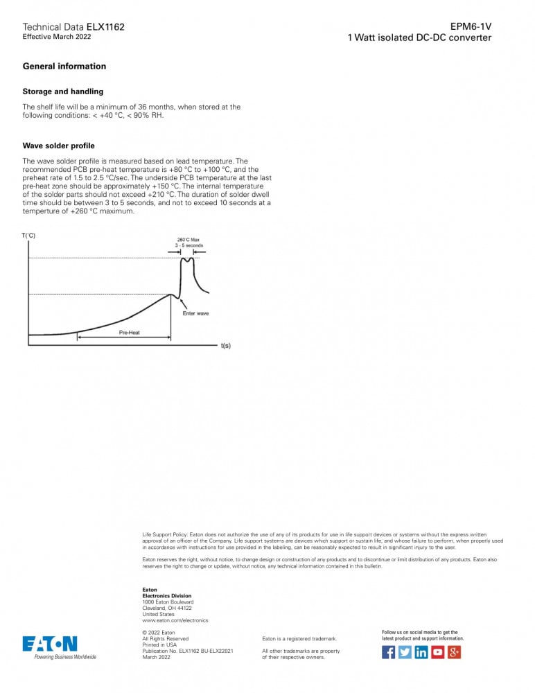 EPM6-1V datasheet page 6