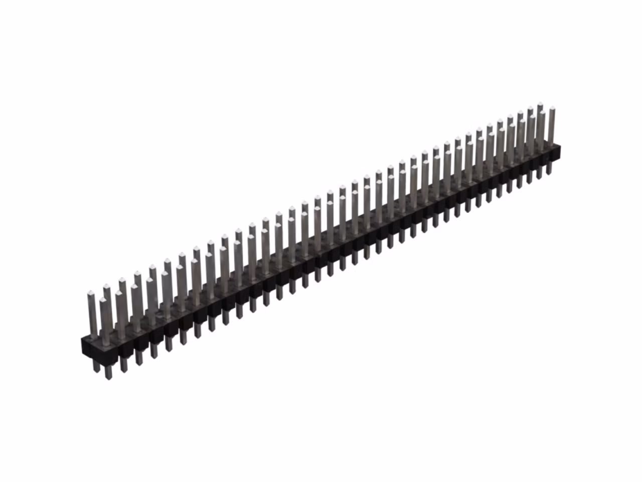 C-Grid Header, 2.54mm Pitch, Through Hole, Dual Row, Vertical, 74 Circuits, 2.54µm Tin (Sn) Plating, Bag Packaging, Lead-Free for sale
