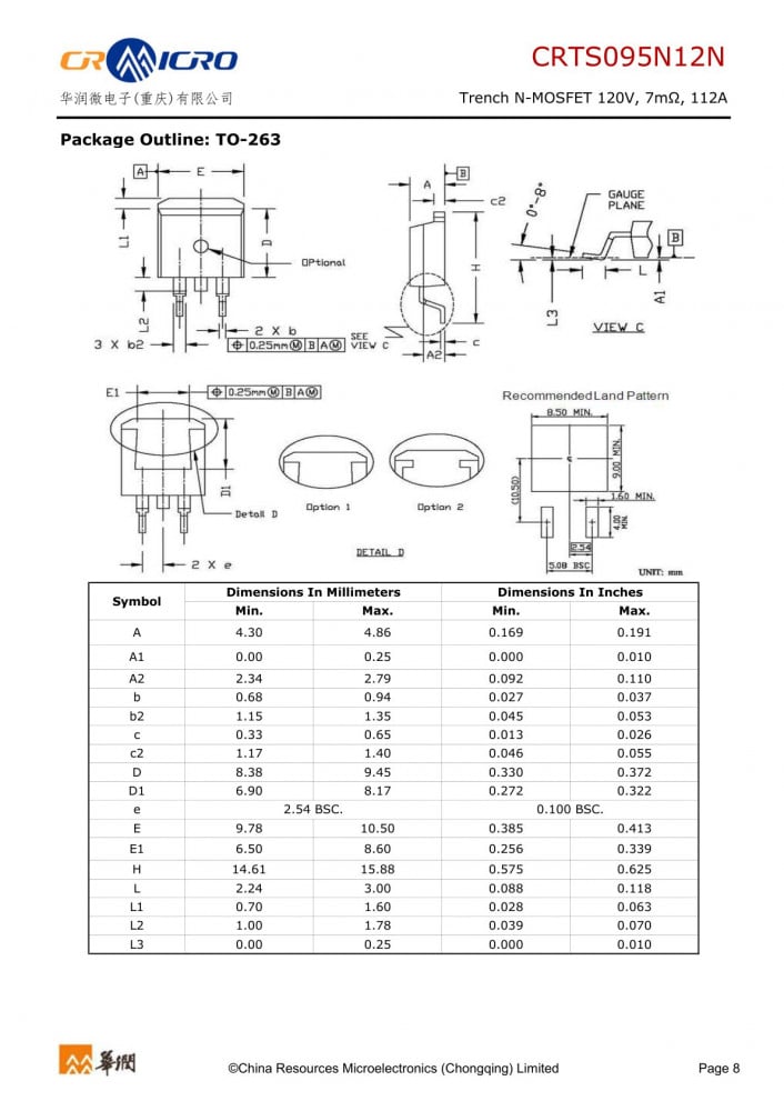 CRTS095N12N datasheet page 8