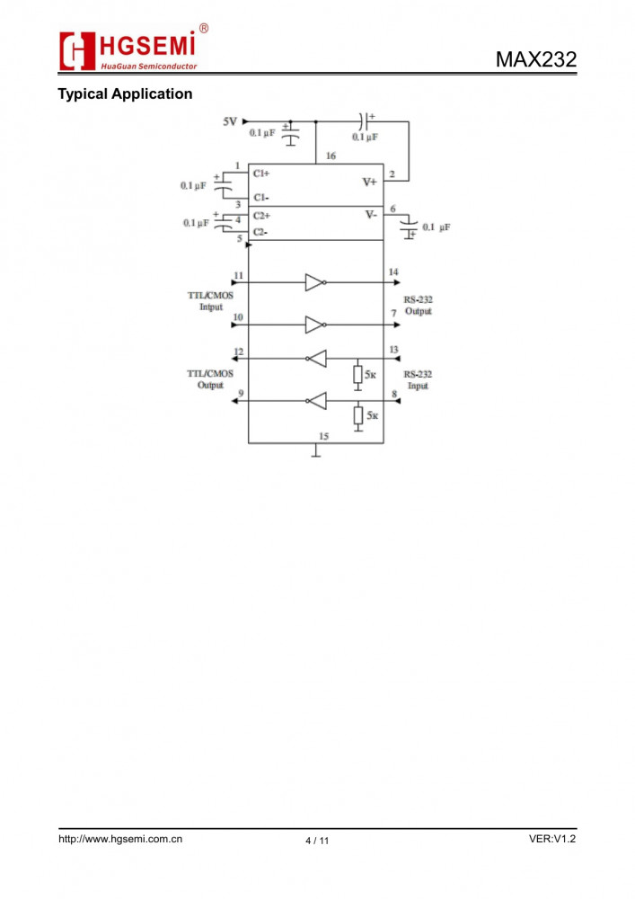 MAX232ESE/HG datasheet page 4