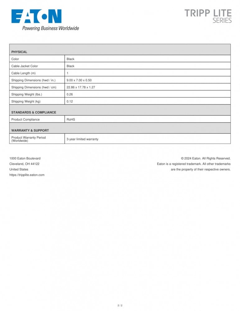 P134-003 technical document page 2