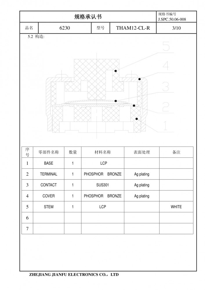 THAM12-CL-R specification page 4