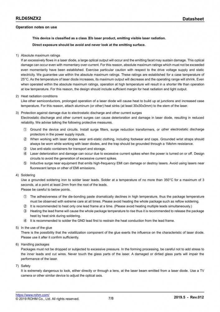 RLD65NZX2-00M technical document page 7