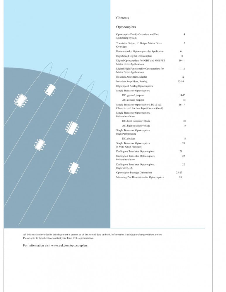 Optocoupler selection guide page 4