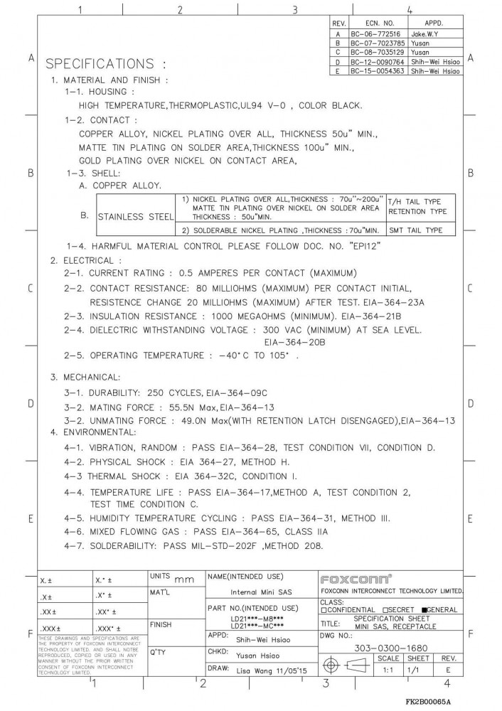 FOXCONN LD21 product option page 7
