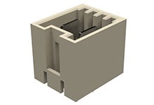 Appli-Mate RAST 5 Header, Vertical, 3 Circuits, Tin (Sn) Plating, Position Key 3b, Code Keys 01c & d30, Latch Between Circuits 2 & 3, PCB Polarization A, Glow-Wire Capable