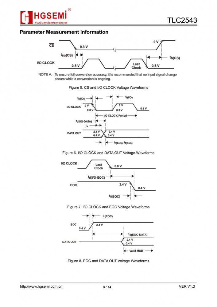 TLC2543CM/TR datasheet page 8