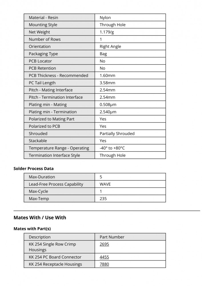 MOLEX 22122094 document image, page 3
