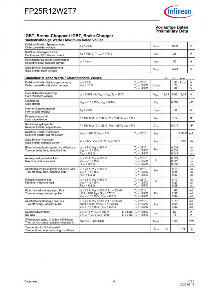 FP25R12W2T7 datasheet page 4