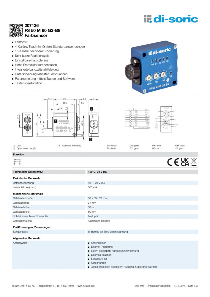LEA NETWORKS 207126 technical document image 1