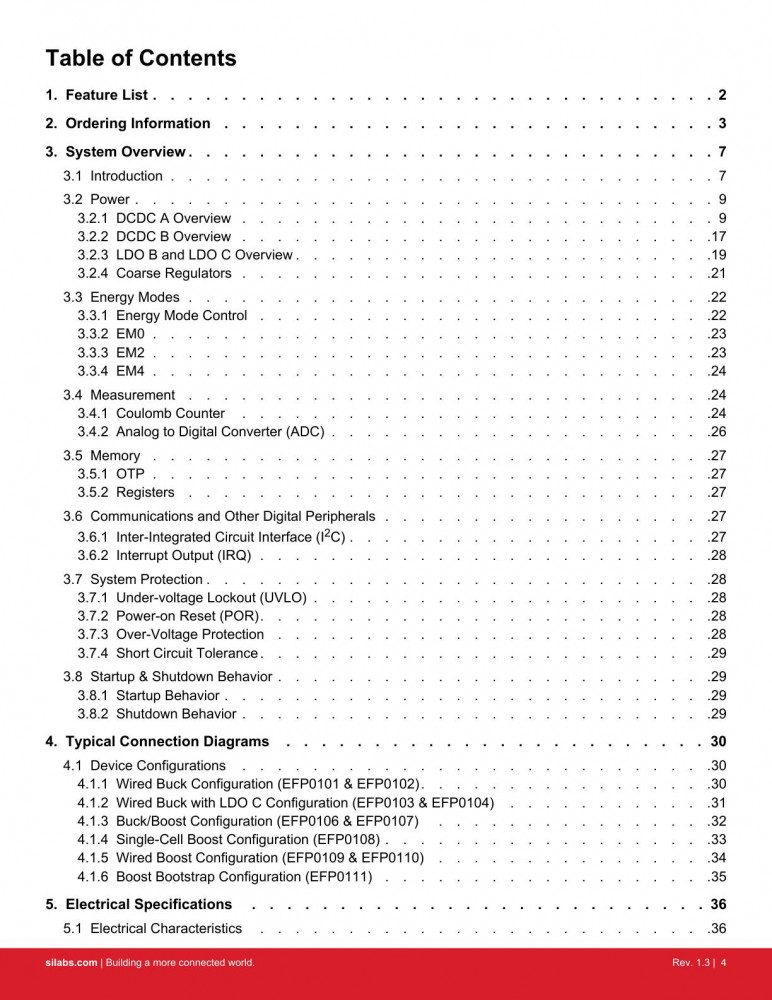 EFP01 datasheet page 4