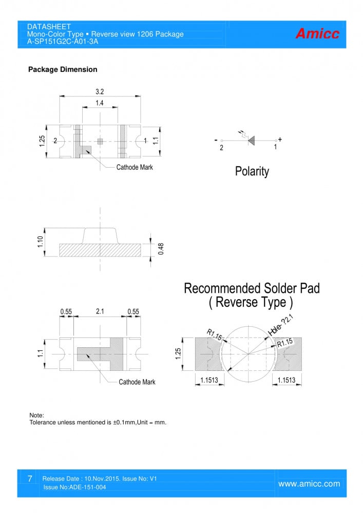 A-SP151G2C-A01-3A approval sheet page 7