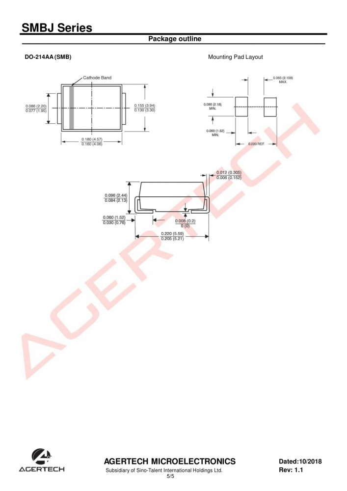 SMBJ series datasheet page 5