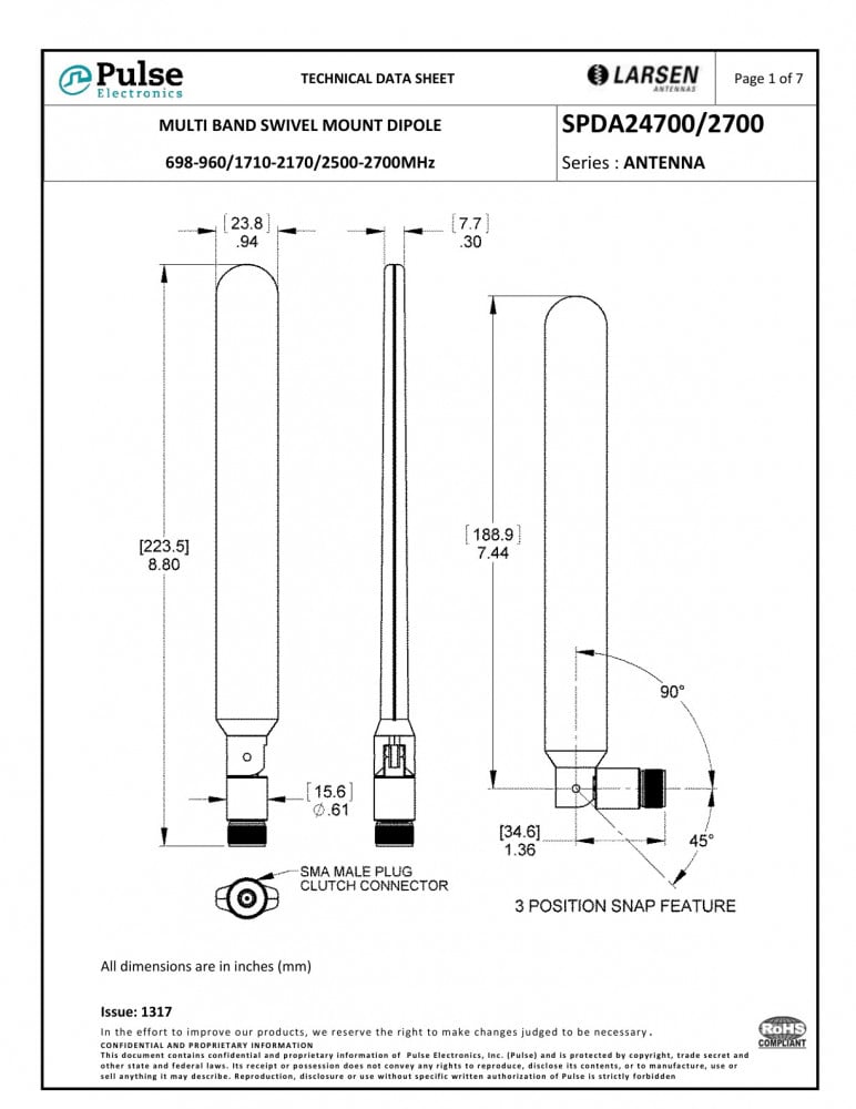 SPDA24700/2700 datasheet page 1