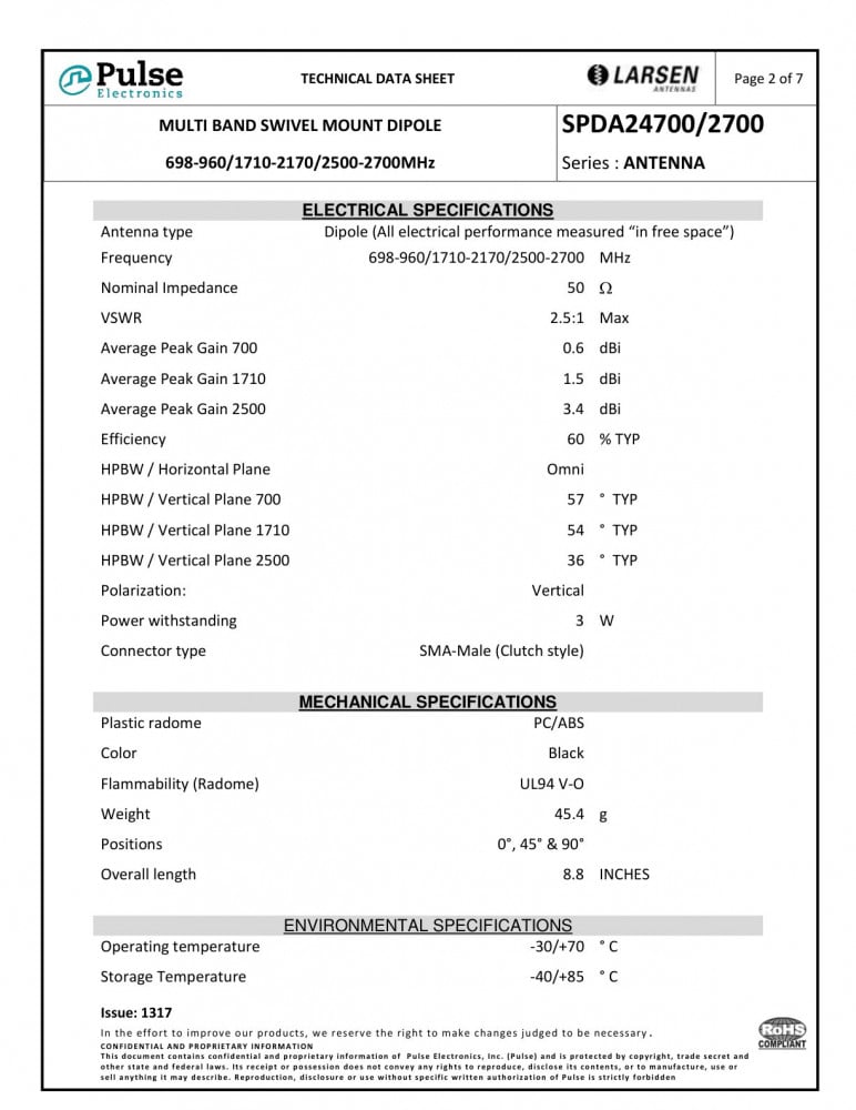 SPDA24700/2700 datasheet page 2
