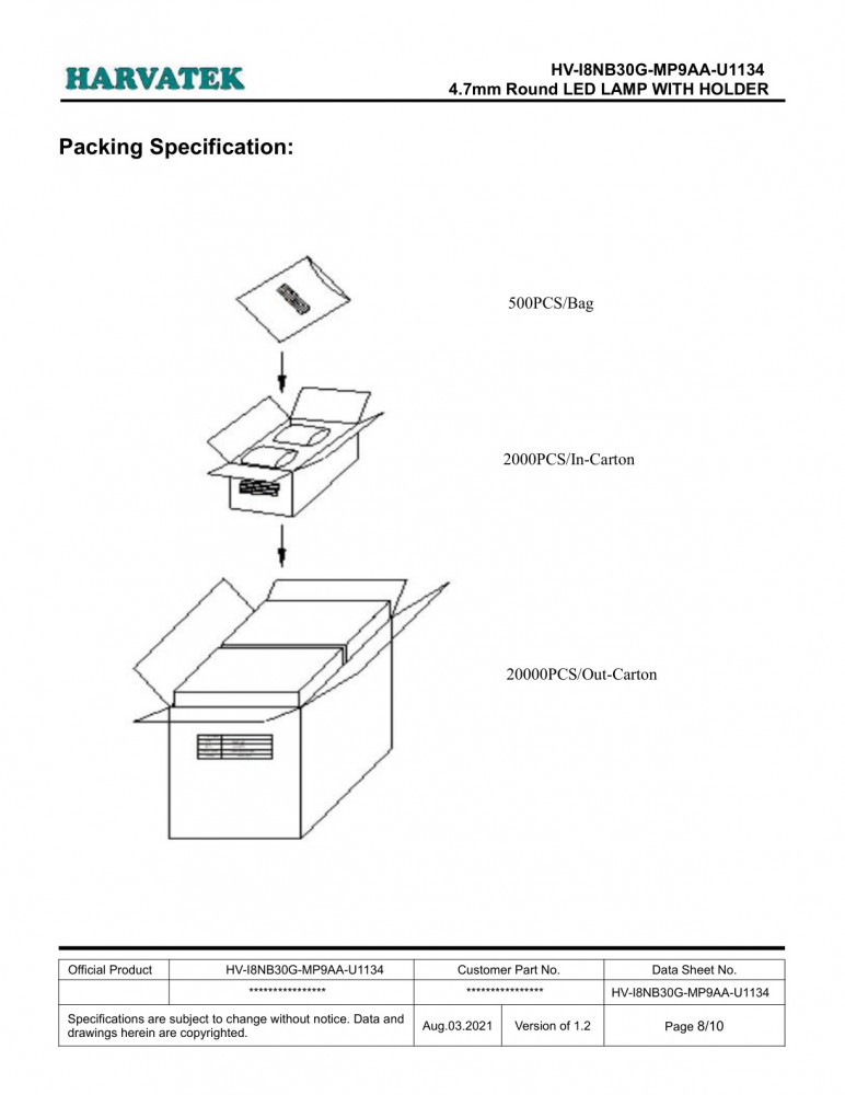 HV-I8NB30G-MP9AA-U1134 datasheet page 8