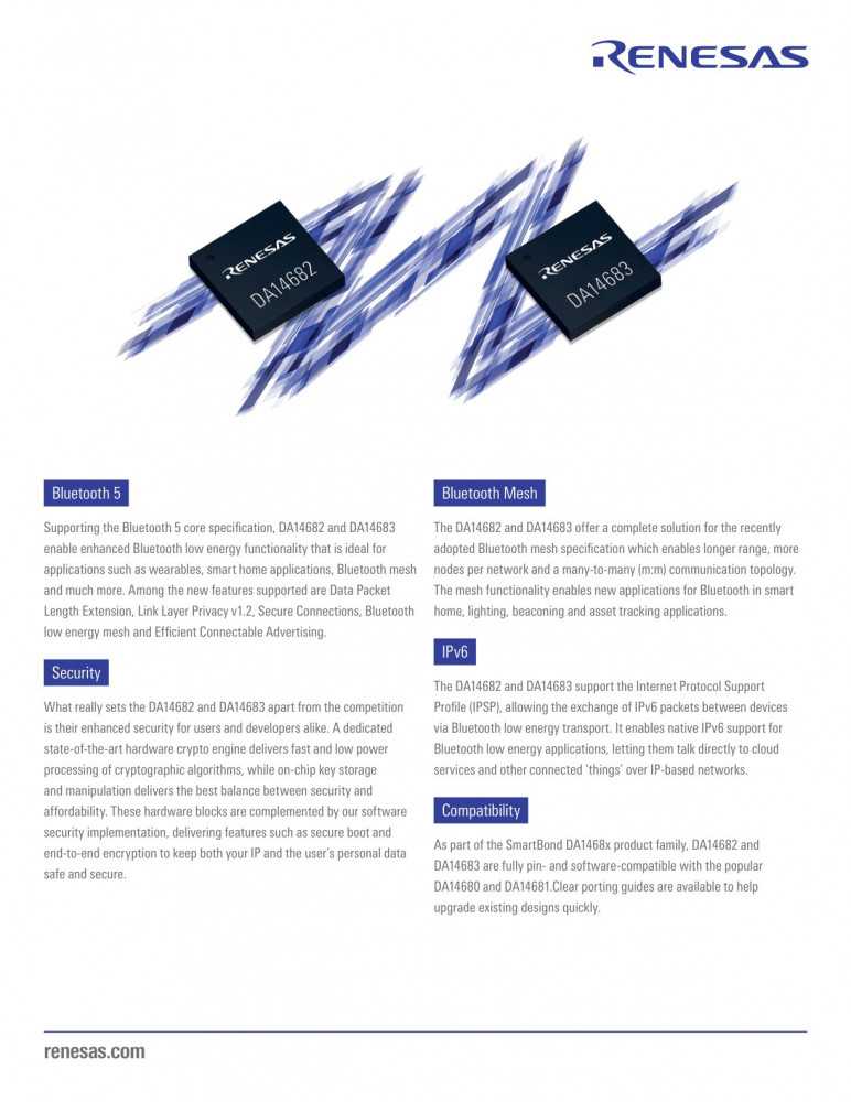DA14683 technical document page 2