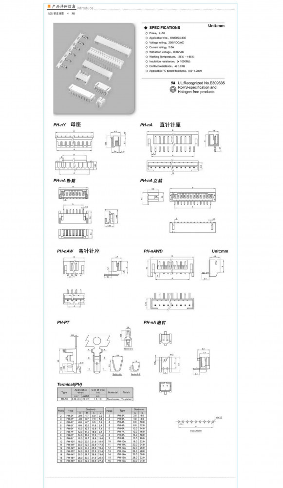 BOOMELE PH-9AWD technical document