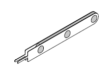 Extraction Tool for MLX 12-10 AWG 2.24mm Diameter Pin and Socket Crimp Terminals