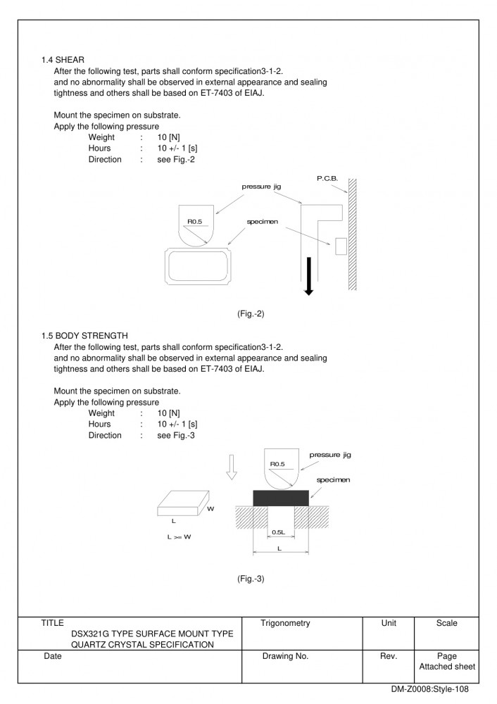 KDS DSX321G specification page 10